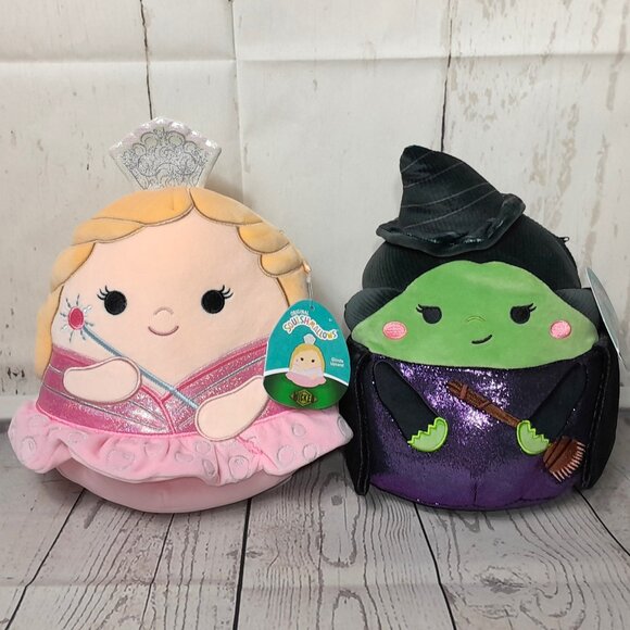 Squishmallows | Toys | Wicked Squishmallows Glinda And Elphaba Set Inch ...